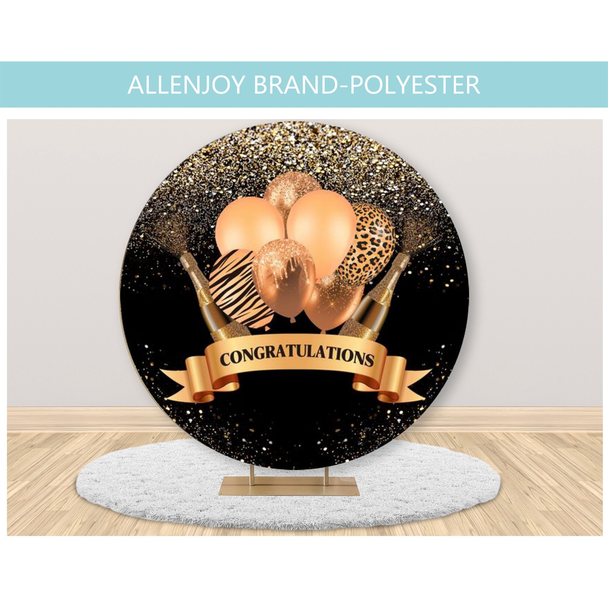 Round Graduation Backdrop Coverclass of 2022 Circle - Etsy