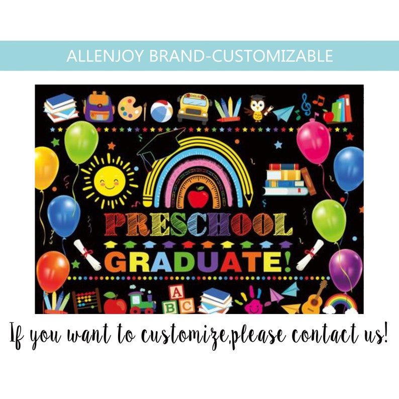 Preschool Graduation Backdroppre-k Graduation | Etsy