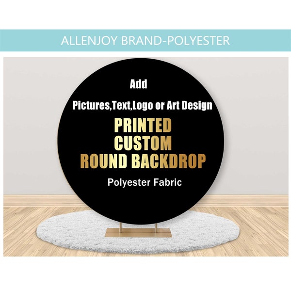 Round Backdrop - Etsy