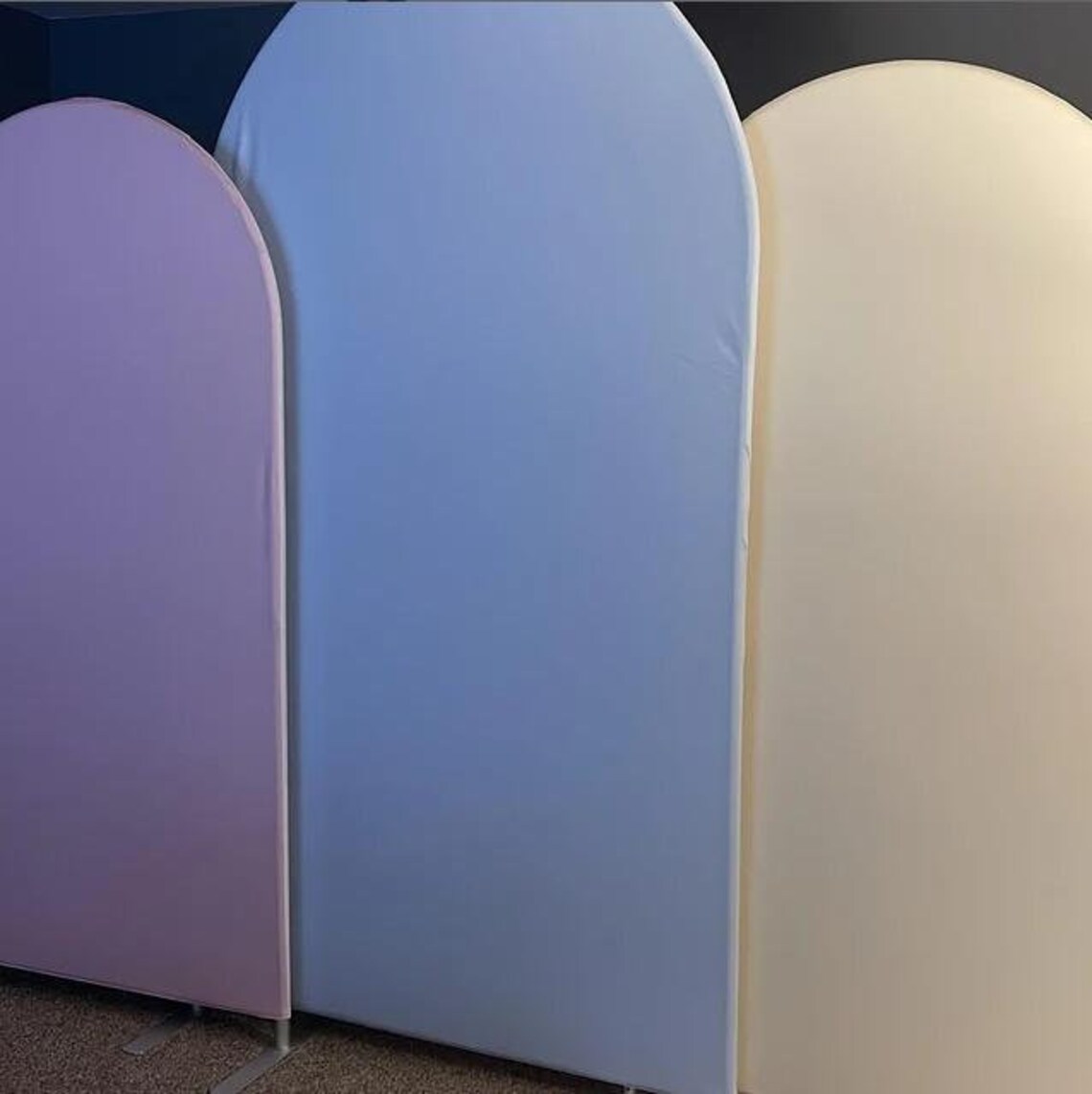 Light Yellow Arch Backdrop Cover,personalized Solid Color Arch Covers ...