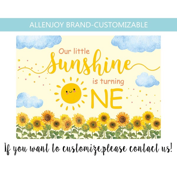 Sunshine Banner Backdrop - Etsy