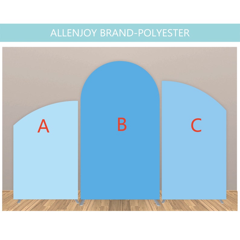 Blue Chiara Arch Backdrop,arch Backdrop Panel,polyester Arch Covers ...