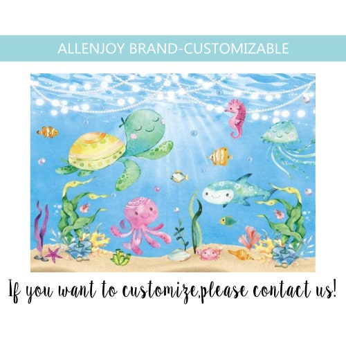 Under the Sea Baby Shower Welcome Sign Ocean Baby Shower | Etsy