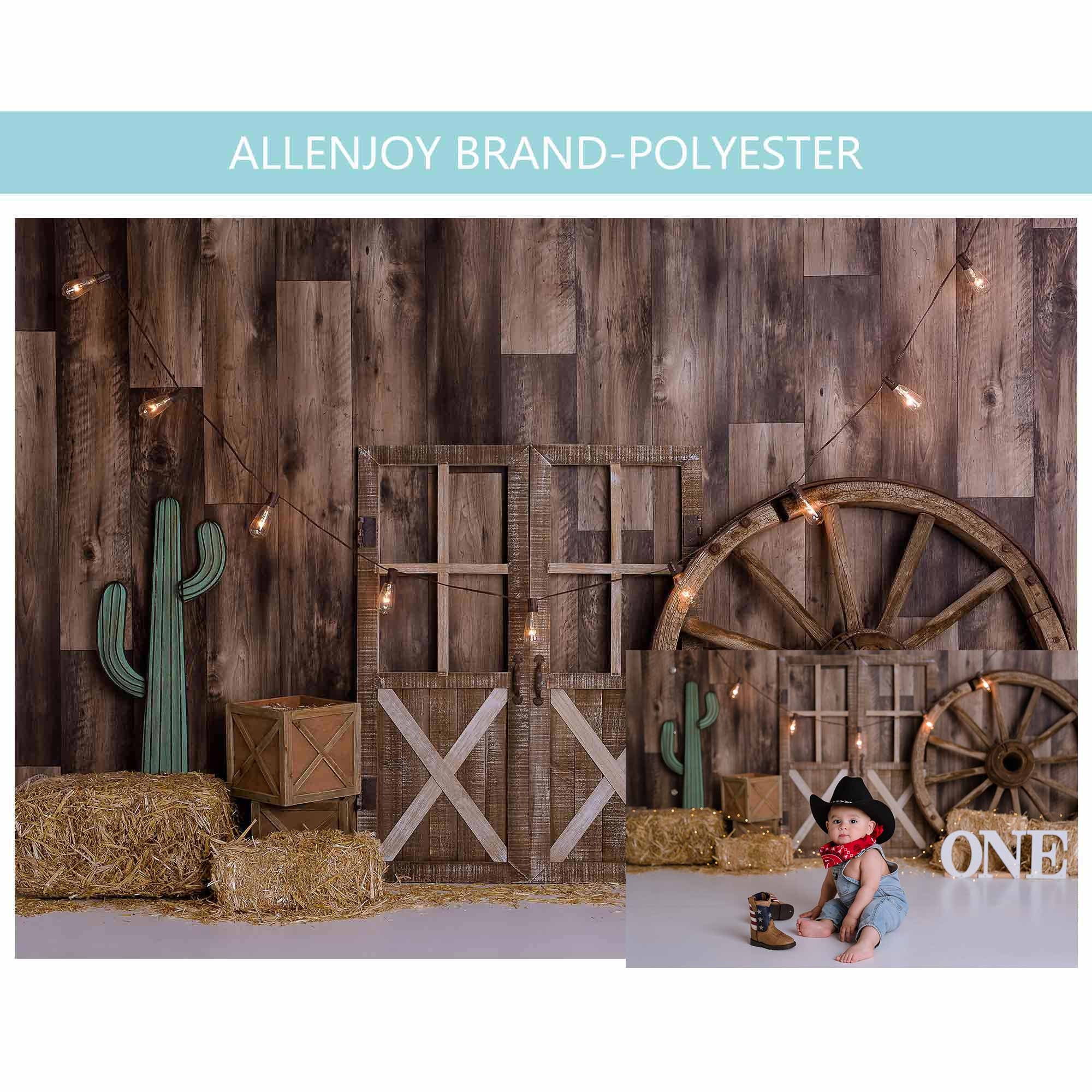 Western Barn Cowboys Photography BackdropsBaby Shower Newborn | Etsy
