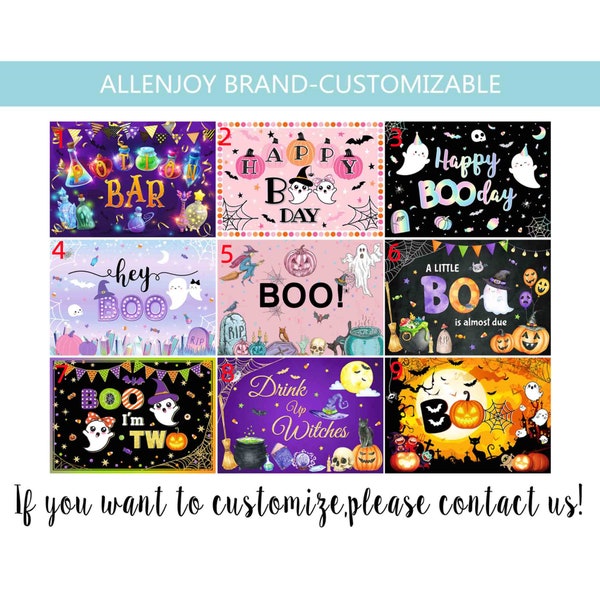 Halloween Backdrop - Etsy