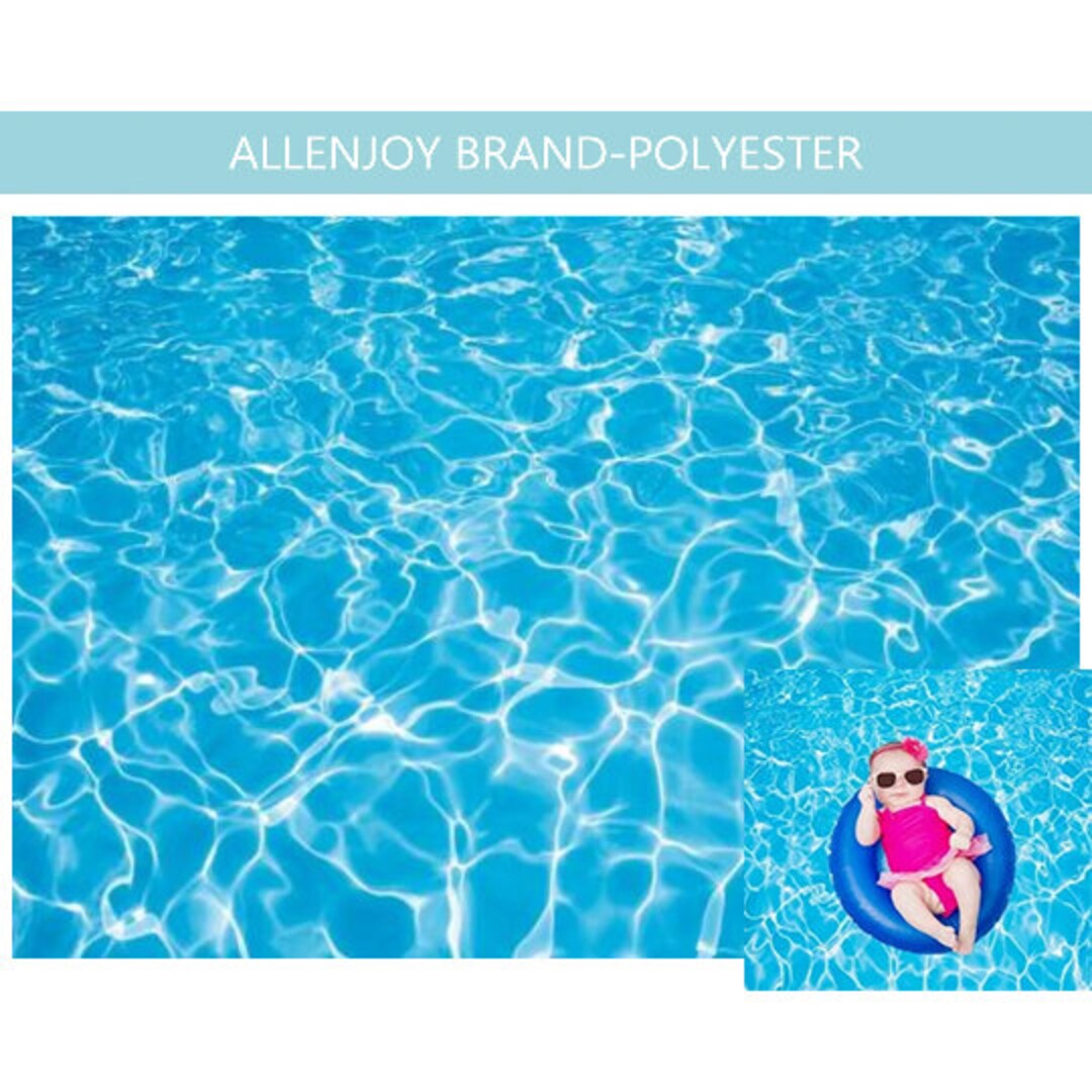 Pool Water Photography Backdrop,baby Shower Summer Pool Birthday Party ...
