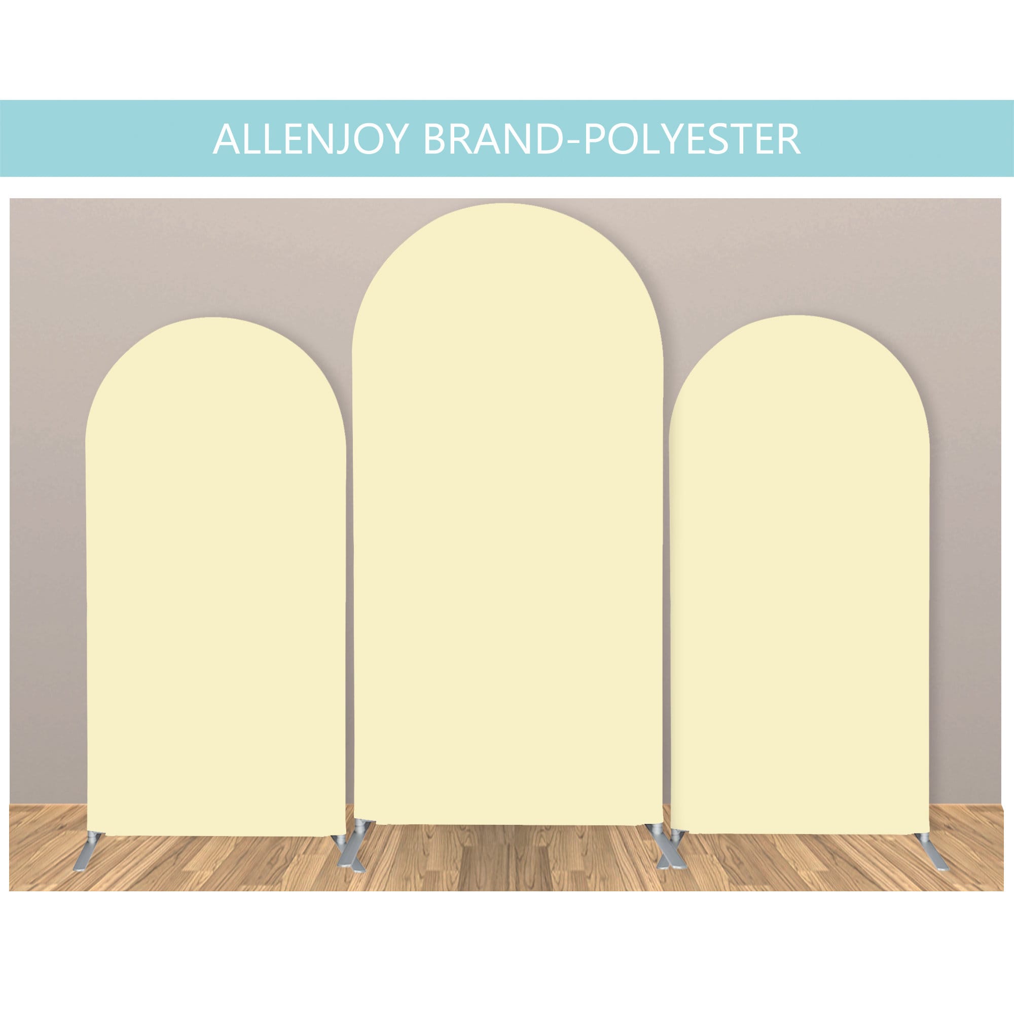 Light Yellow Arch Backdrop Coverpersonalized Solid Color Arch - Etsy