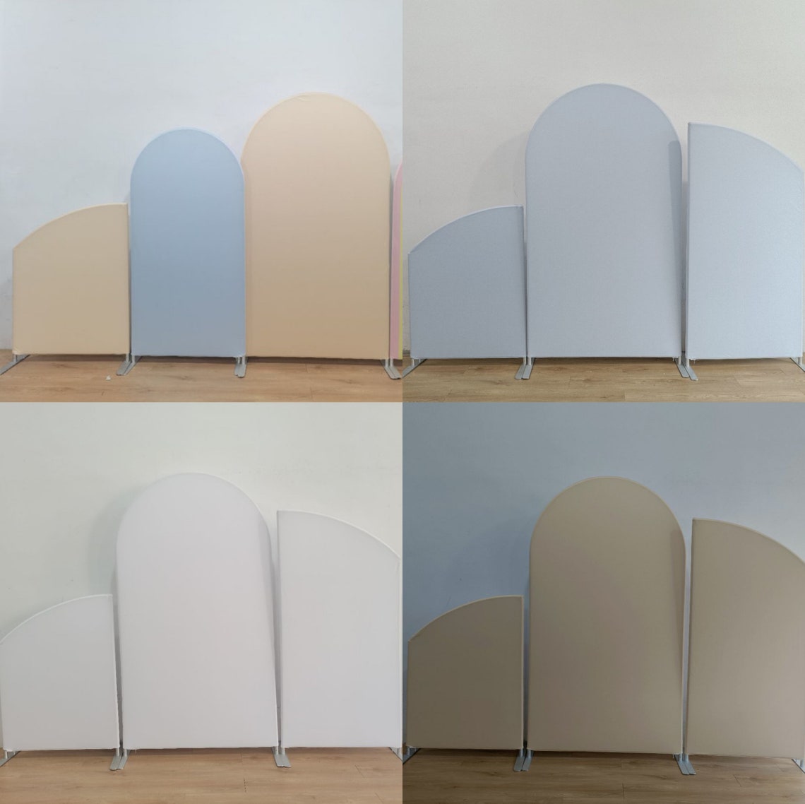 Arch Backdrop Coversolid Color Polyester Arch Coversarched - Etsy
