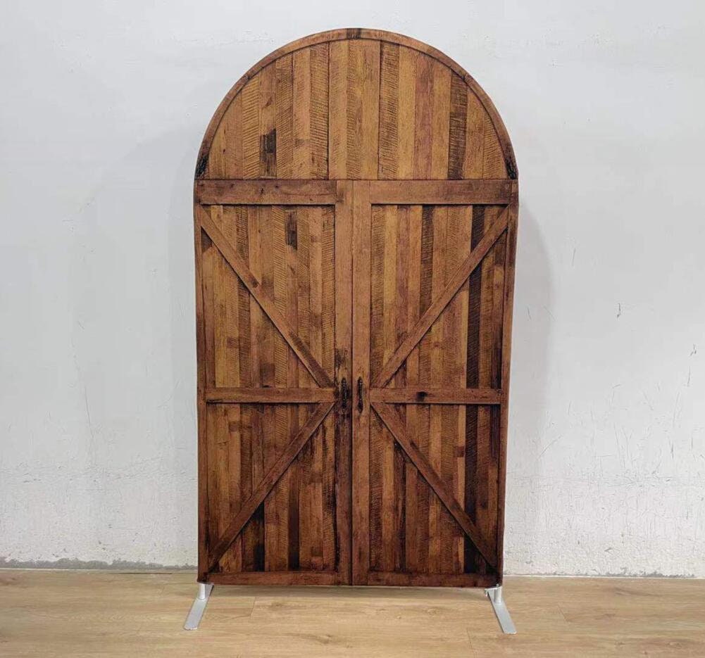 Wood Arch Backdropwestern Barn Cowboys Chiara Arch | Etsy