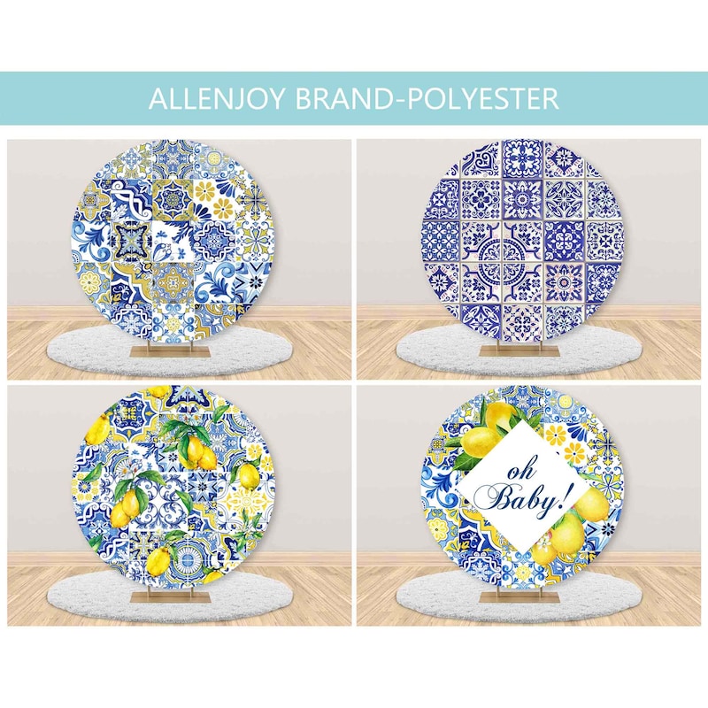 Lemon Backdrop - Etsy