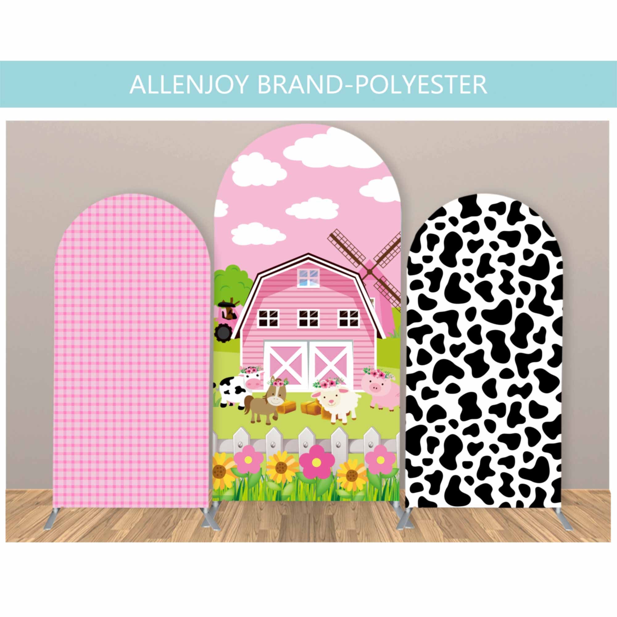 Farm Arch Backdroppink Cow Farmhouse Chiara Arch - Etsy