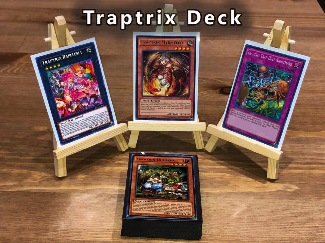 Yugioh Traptrix Deck 40 Cards + Extra Deck Player Made! - Etsy