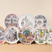 Colorful Stockholm Souvenir Plate 20cm Swedish Landmarks Ceramic Wall ...