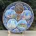 Prague Plate. Hand Painted Hanging 3D Polyceramic Decorative Souvenir ...