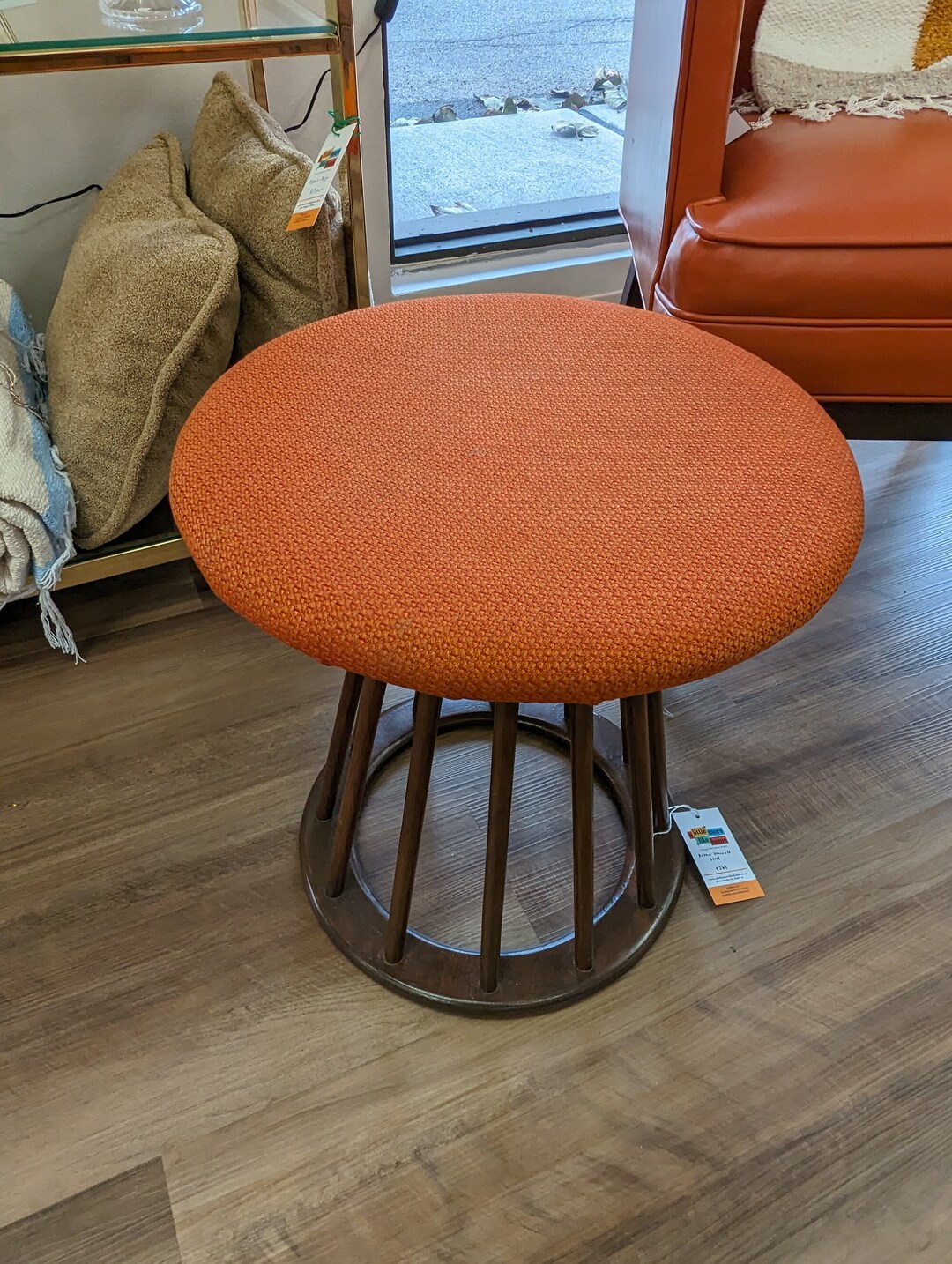 Funky Mid Century Modern Stool Arthur Umanoff Washington Woodcraft - Etsy