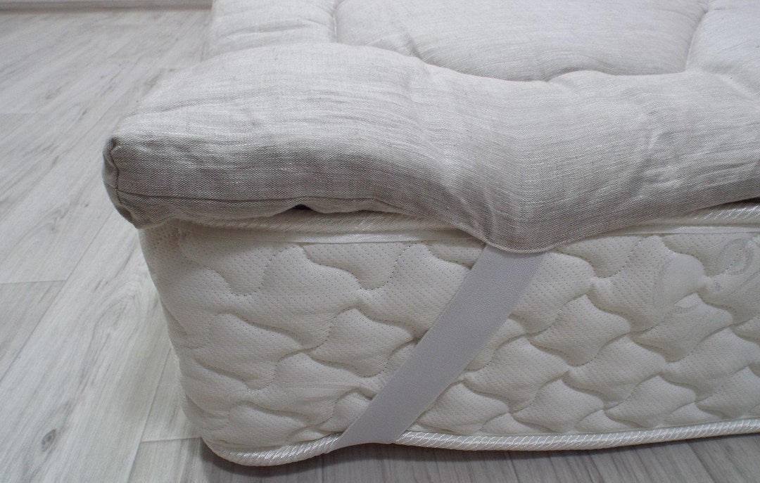 Organic Hemp Mattress Topper, Thick Mattress Pad, Organic Hemp, No ...