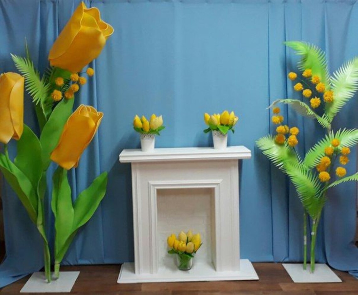 Large Paper Flowers. Giant Paper Flowers. Paper Flowers on the - Etsy