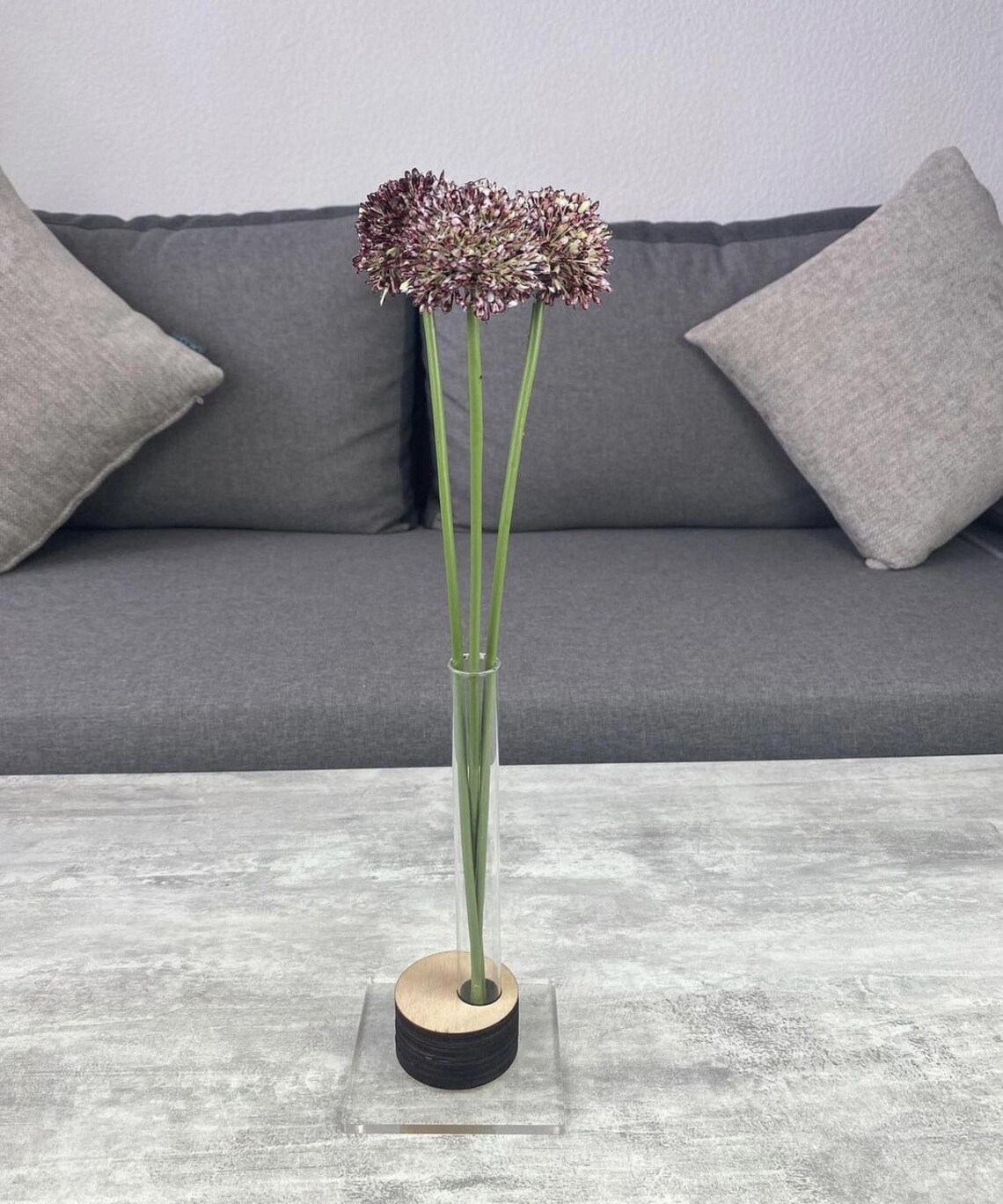 Artificial Allium Single Stem Allium Flower 3 Stems 15 - Etsy Artificial Allium Single Stem Allium Flower 3 Stems 15 - Etsy