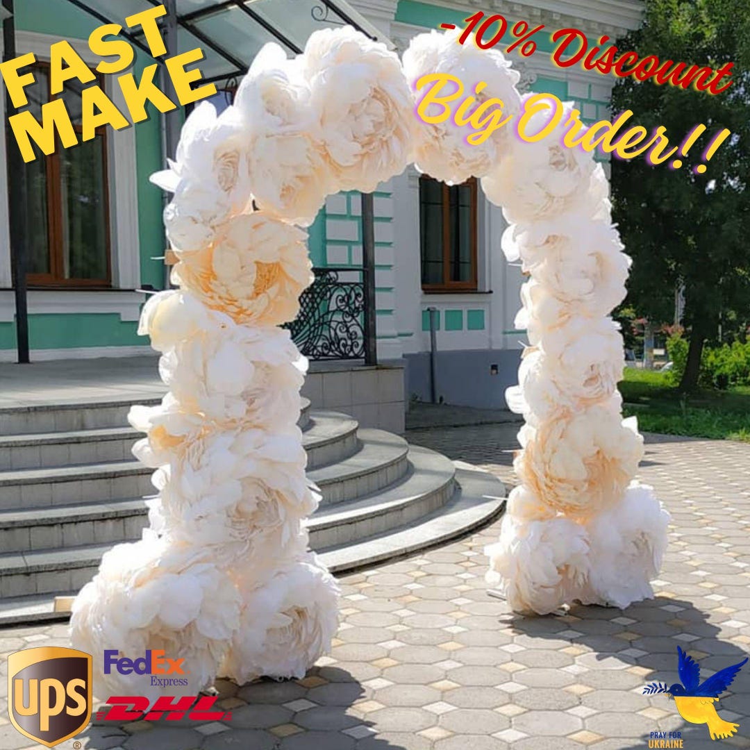 30 Giant Self Standing Large Flower Display Alice Wonderland Photo ...