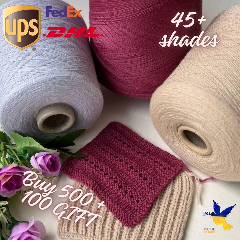 Merino Wool Yarn Italian - Etsy UK