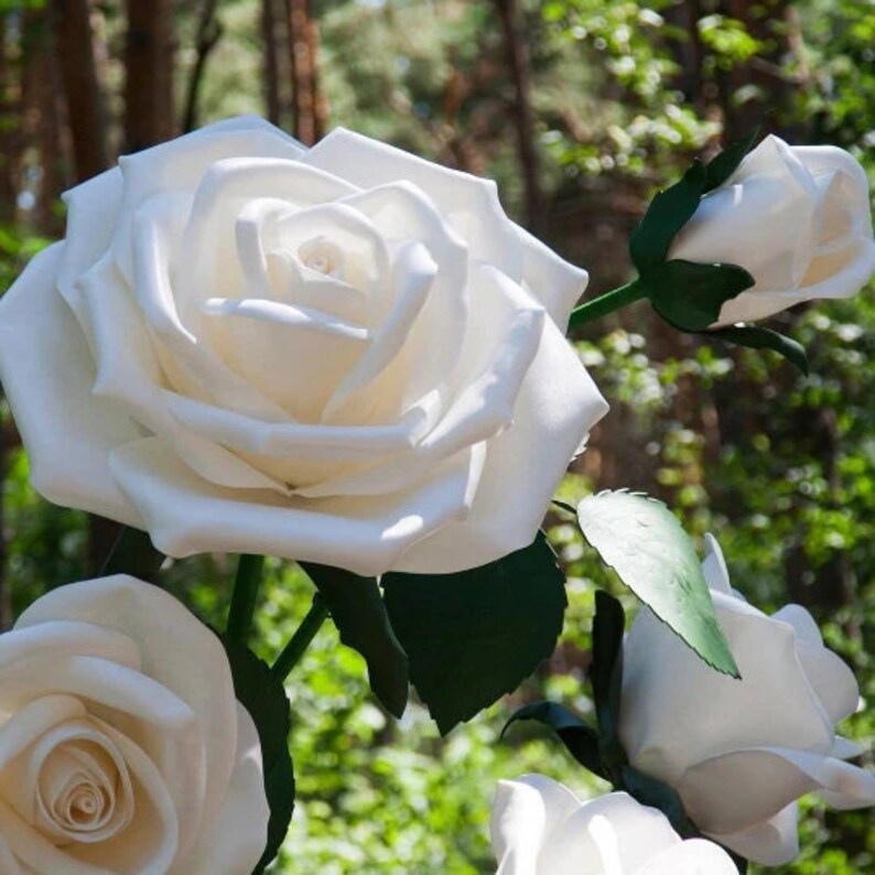 Large Paper Flowers Printable Giant Paper Flowers Paper - Etsy