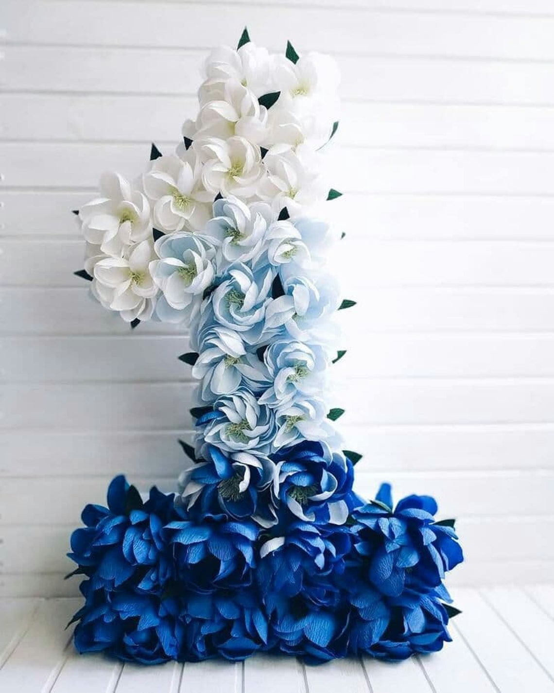 Flower Letters Large Floral Numbers 14 22 36 - Etsy