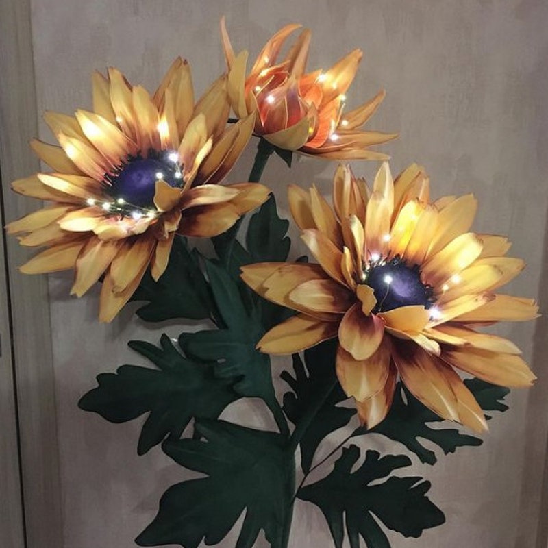 Giant Foam Flowers - Etsy