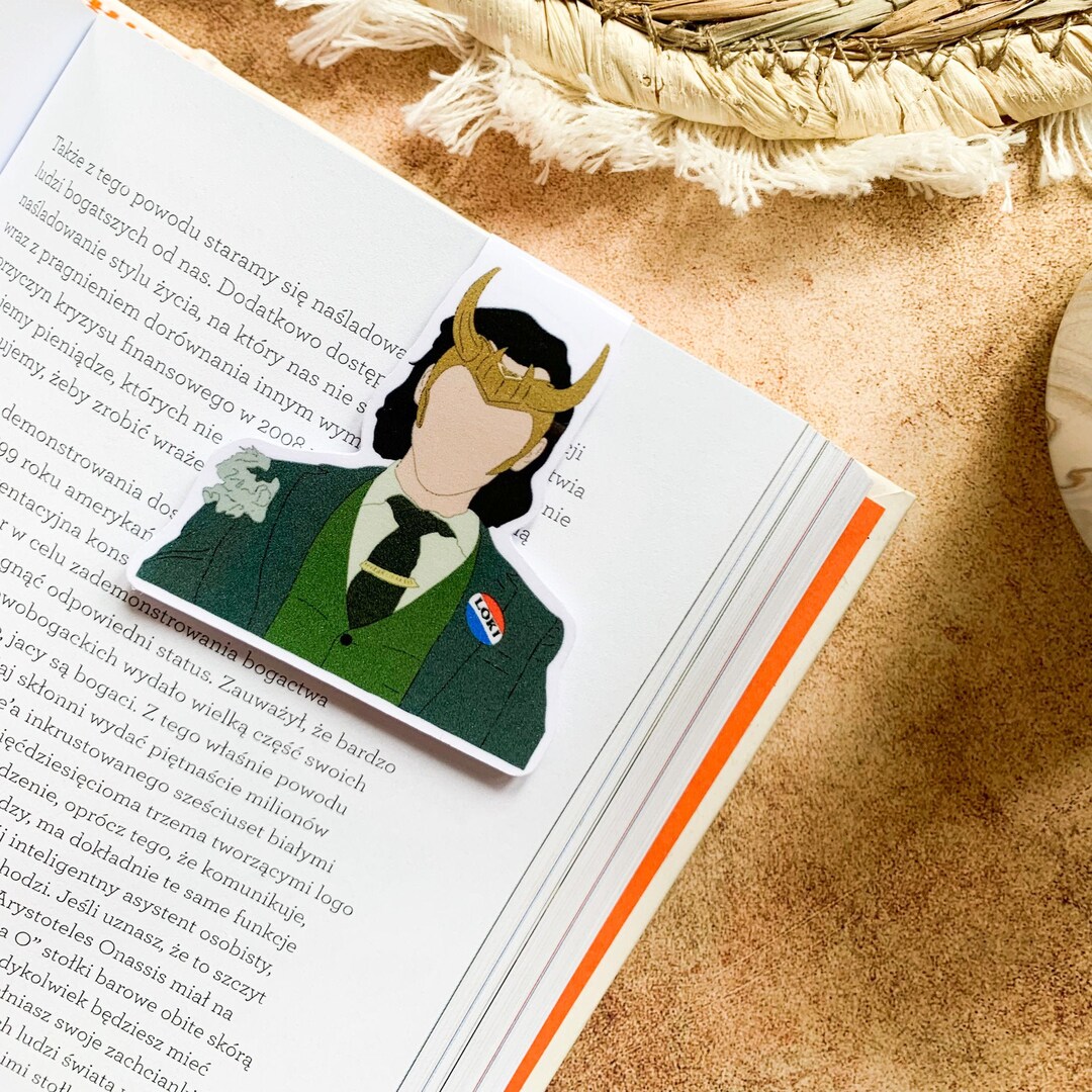 Loki Laufeyson God of Mischief Marvel Bookmark Avengers - Etsy