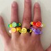 Beaded/kandi Rings - Etsy