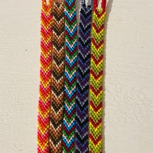 Chevron Friendship Bracelets - Etsy