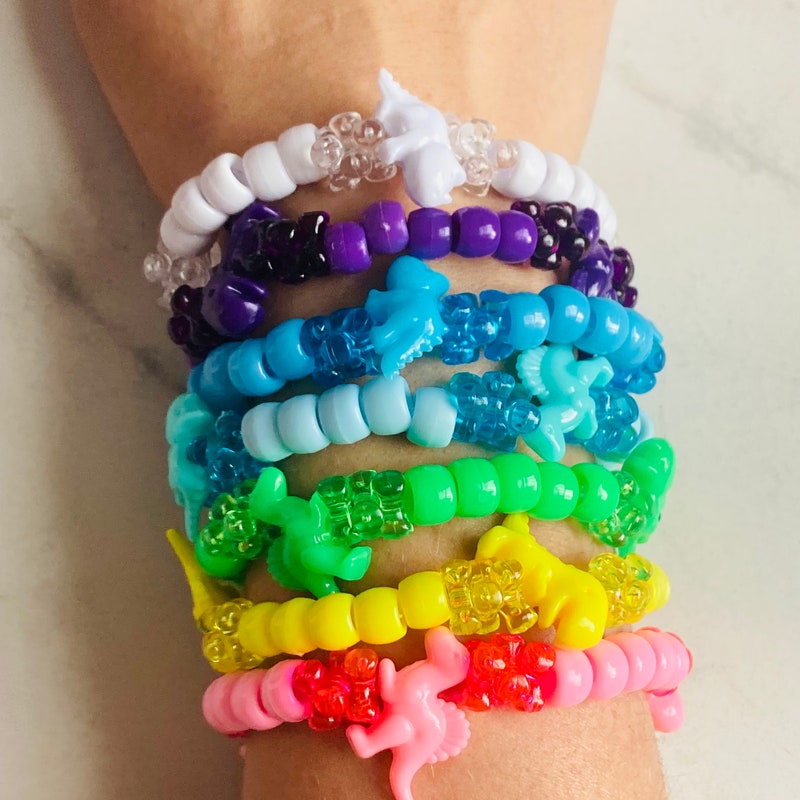 Kandi Dinosaur - Etsy