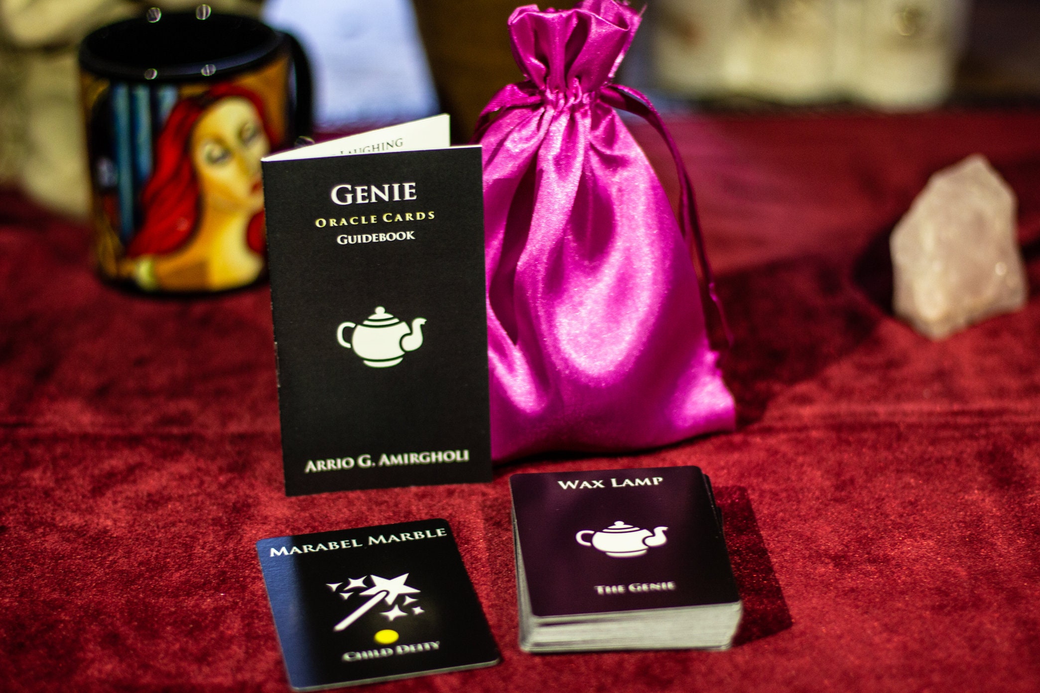 Genie Oracle Deck (poker Size) and Book Set - Etsy