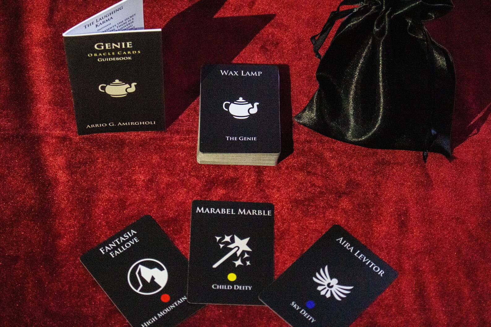 Genie Oracle Deck (poker Size) and Book Set - Etsy