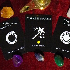 Genie Oracle Deck (poker Size) and Book Set - Etsy