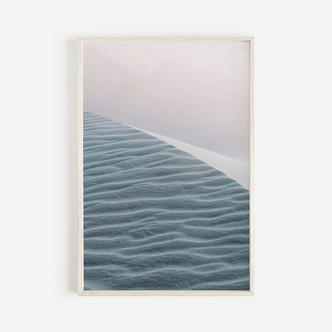 Sand Ripples, Blue Sand Desert, White Sand Dunes, Desert Scenery, Moody ...