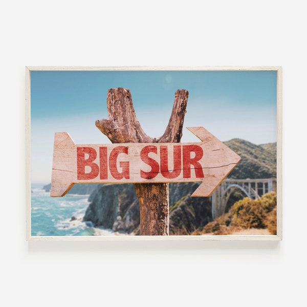 Big Sur Poster - Etsy
