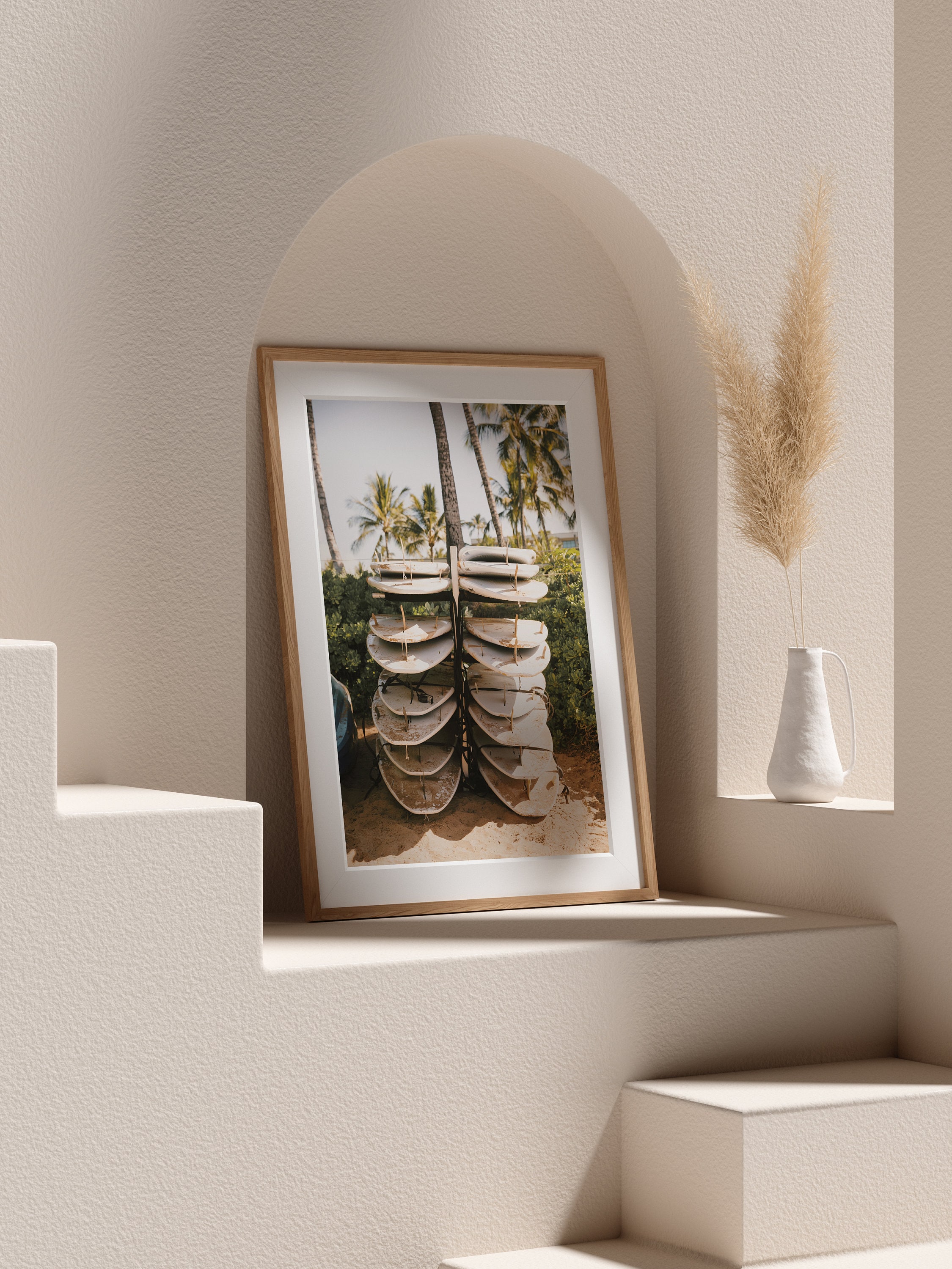 Surfboard Rental Stand Tropical Vacation Surf Board Decor - Etsy