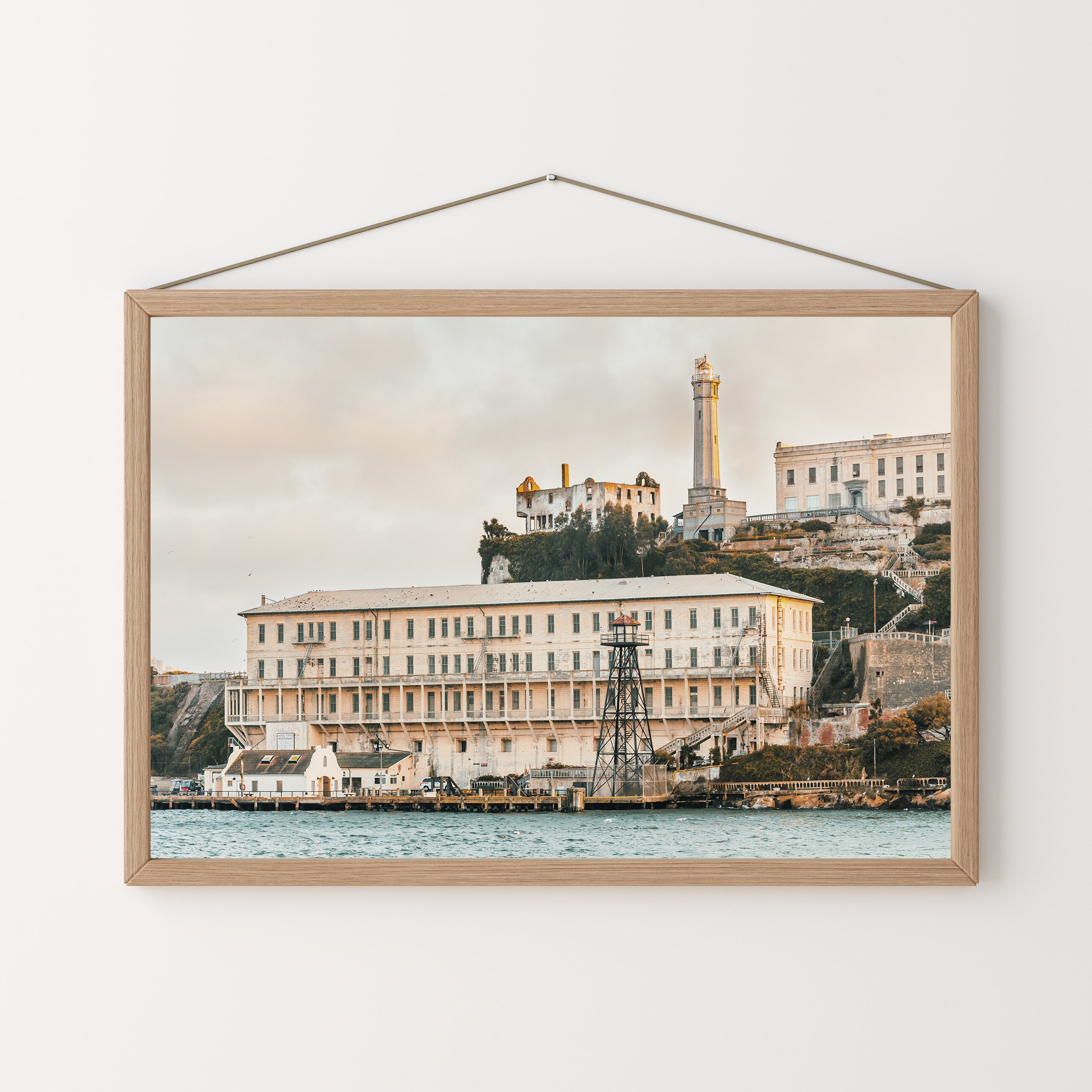 Alcatraz Island Print, California Prison, Alcatraz Island Wall Art ...