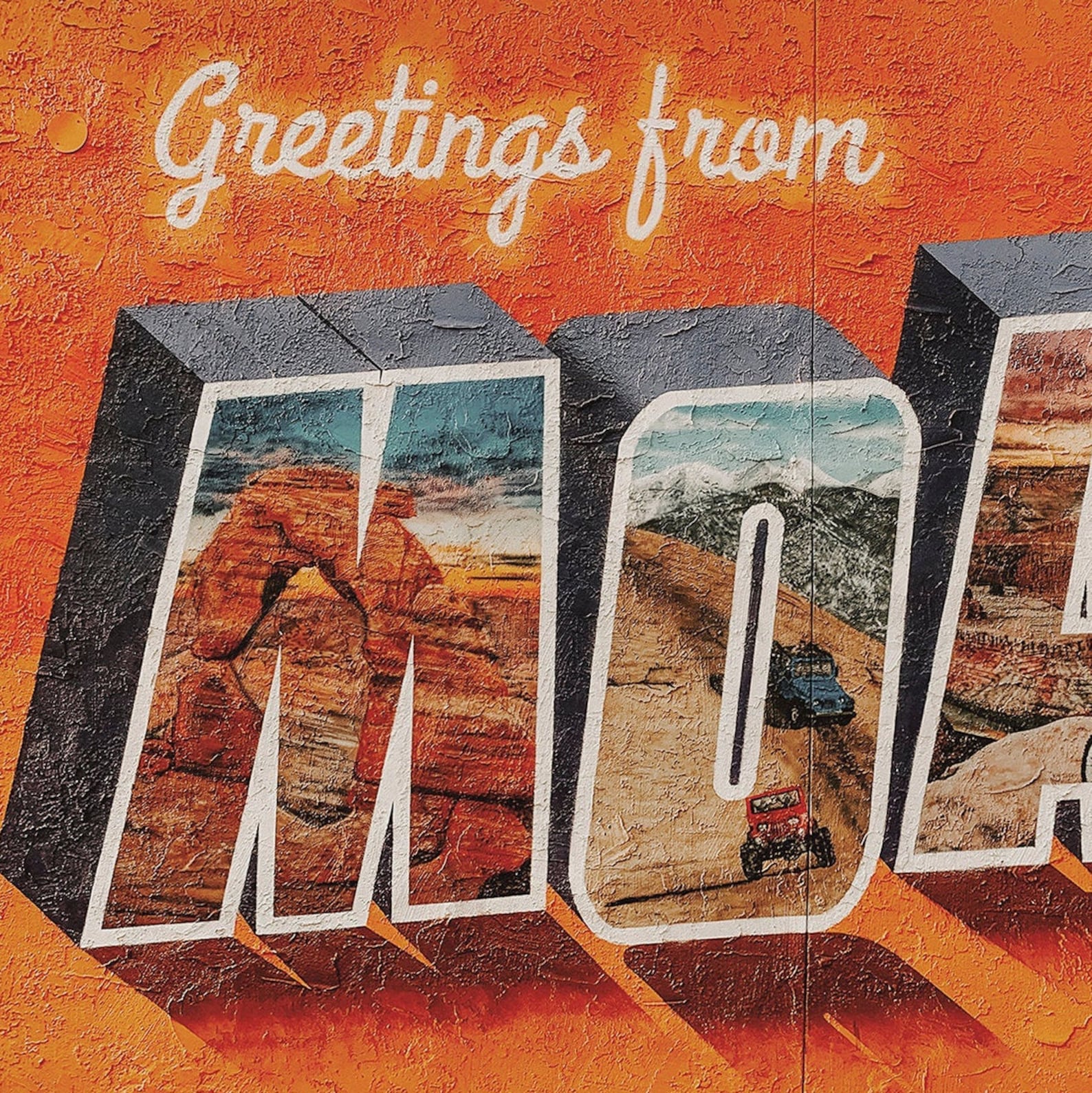 Moab Wall Art Welcome To Moab Utah Town Print Desert | Etsy