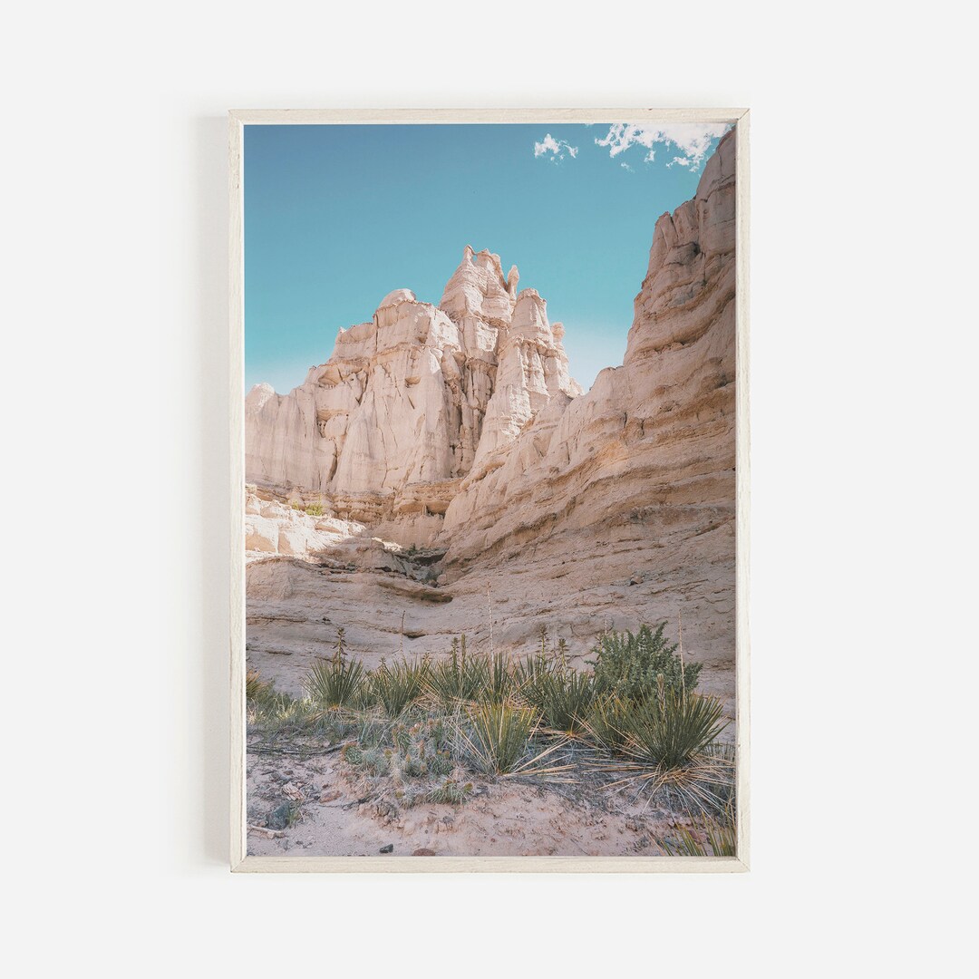 Sandstone Desert Hills, Rock Formations, Desert Landscape, Southwest ...