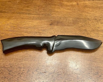 Black Obsidian Knife | Etsy