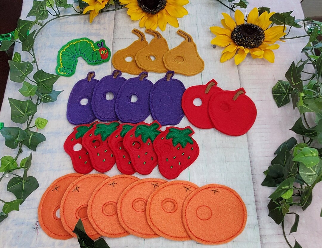 Hungry Caterpillar; Finger Puppets; Felt/flannel Board, Quiet Time ...