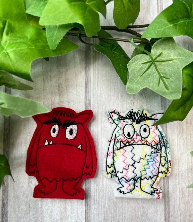 Colorful Monsters, Emotions, Finger Puppets, Behavioral Specialists ...