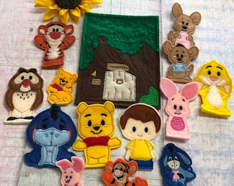 Felt Winnie the Pooh - Etsy