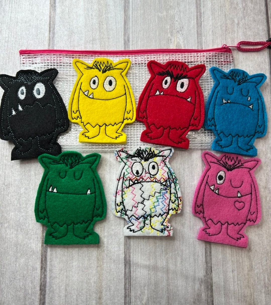 Colorful Monsters, Emotions, Finger Puppets, Behavioral Specialists ...