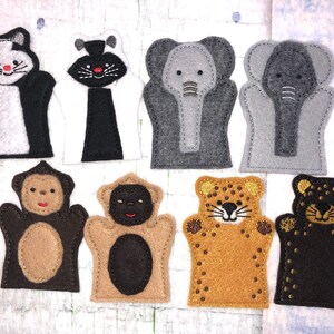 Noah's Ark, Bible Play, Noah, Wife, Animals, Finger Puppets, Pretend ...