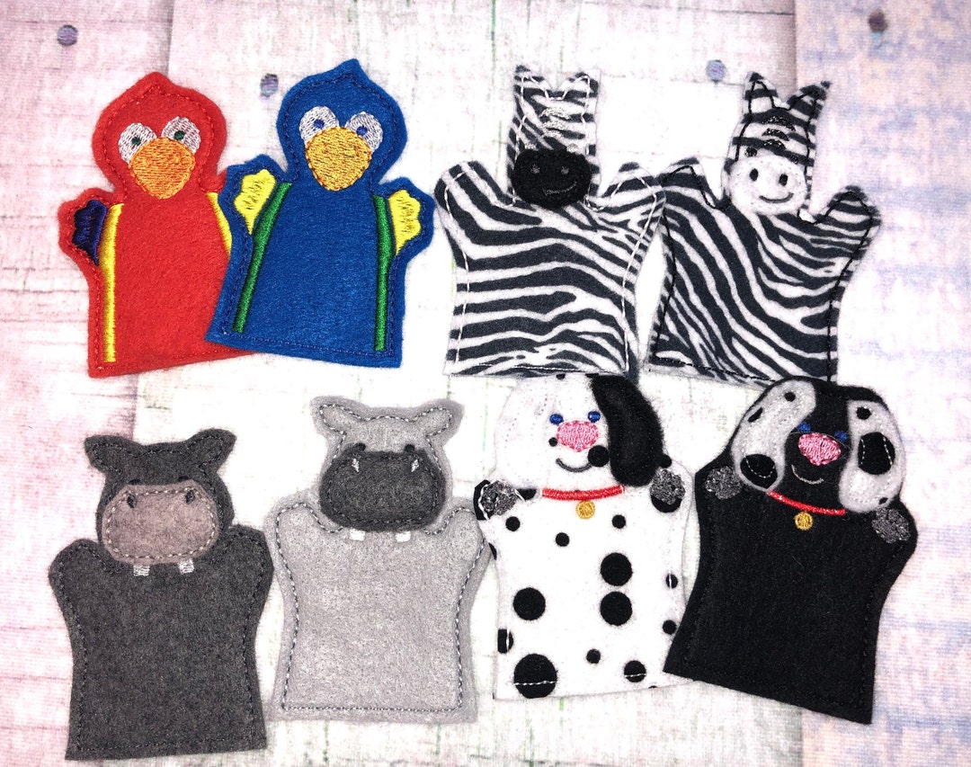 Noah's Ark, Bible Play, Noah, Wife, Animals, Finger Puppets, Pretend ...