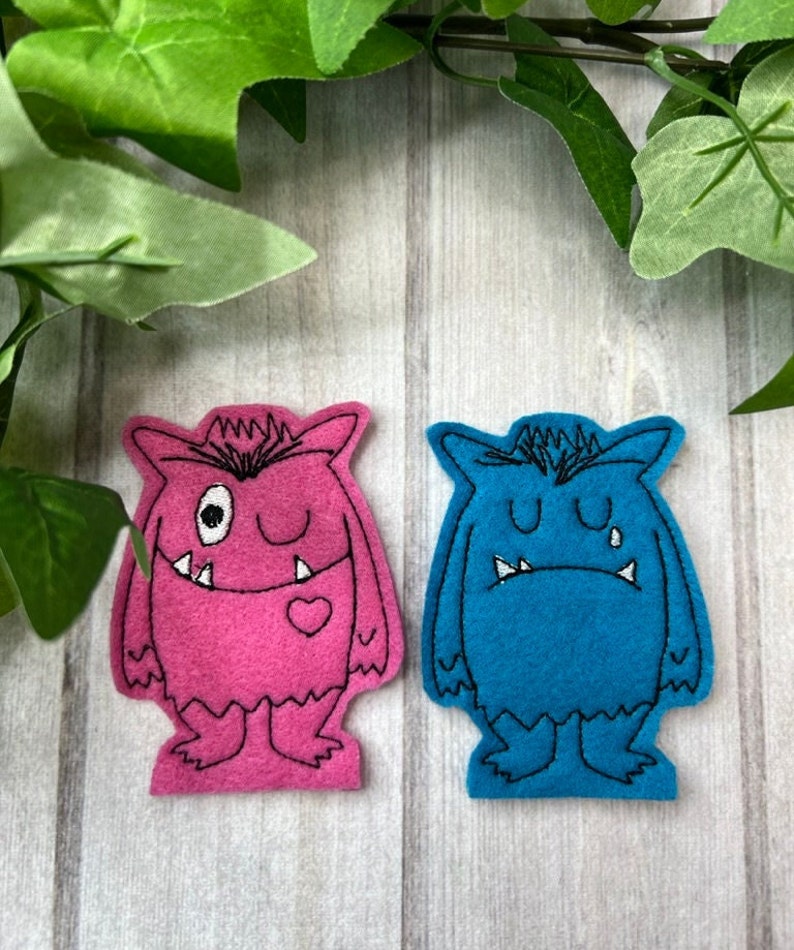 Colorful Monsters, Emotions, Finger Puppets, Behavioral Specialists ...