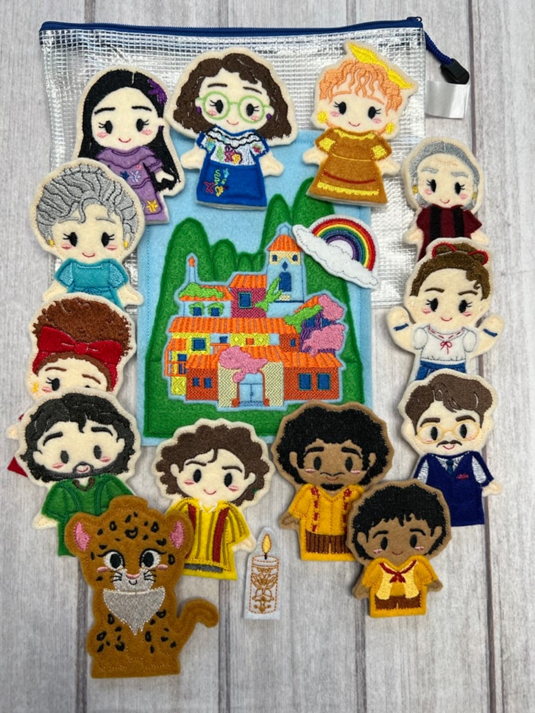 Magical "m "family, Inspired by Disney's Encanto, Finger Puppets, Story ...