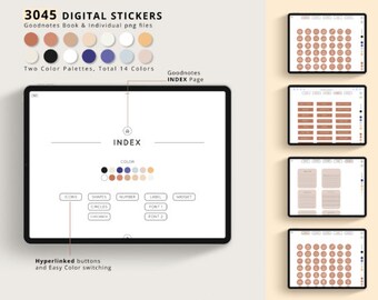 Simple Digital Planner 2023-2024 - Etsy